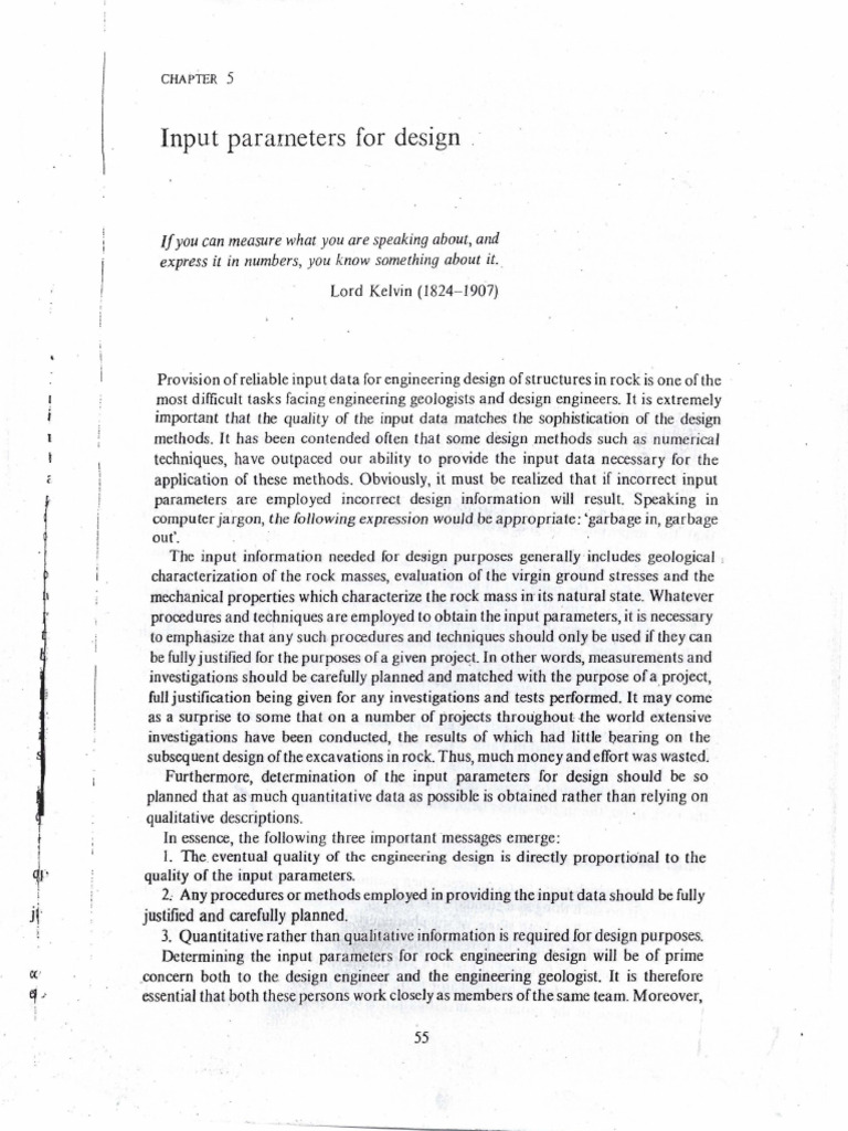 Bieniawski - Rock Mechanics Design in Mining and Tunneling - Chapter 6 ...