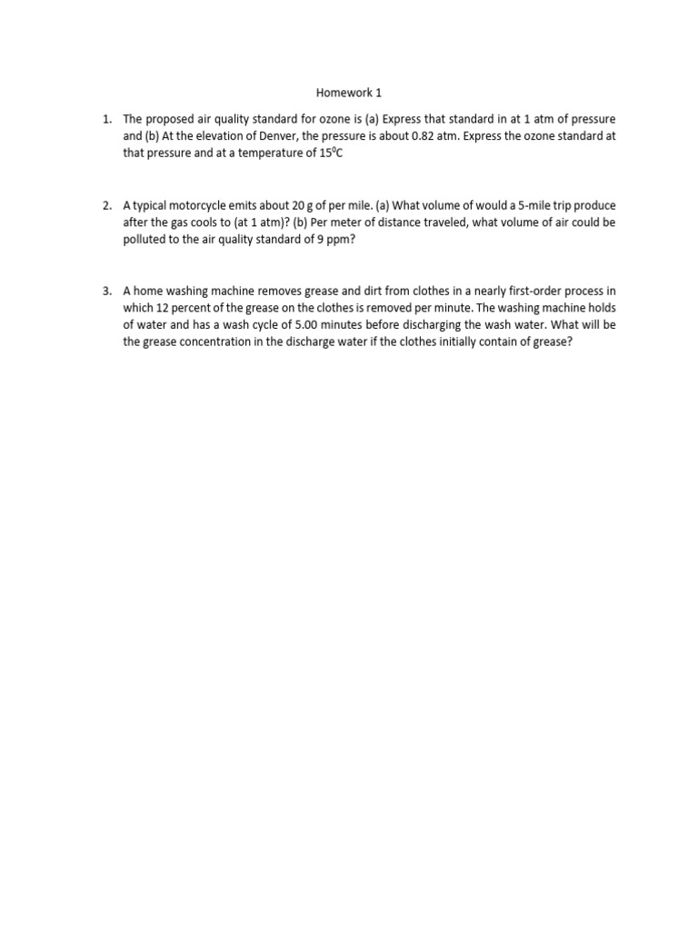 Homework 1 1 | PDF