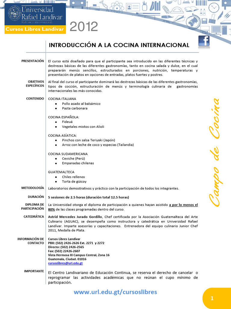 Programa_269_introduccion a La Cocina Internacional (Septiembre ...