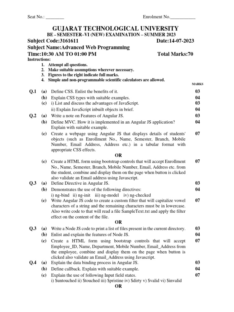 Awp S-23 | PDF | Software Development | Computing
