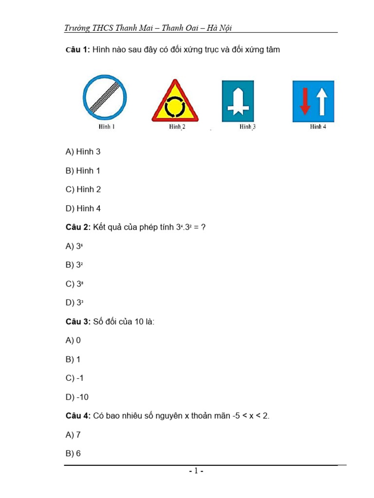 Cac de Luyen Thi | PDF