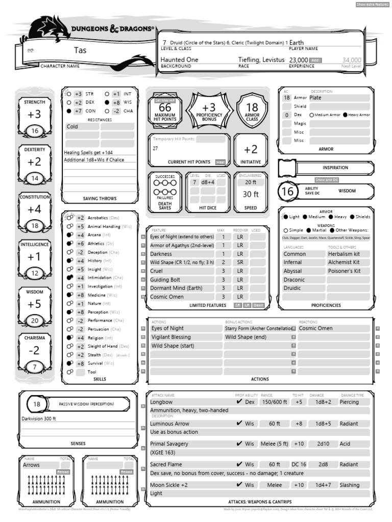 Druid | PDF | Dungeons & Dragons | Gary Gygax Games