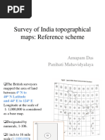 SOI Toposheet Numbering System Explained | PDF | Map | Topography