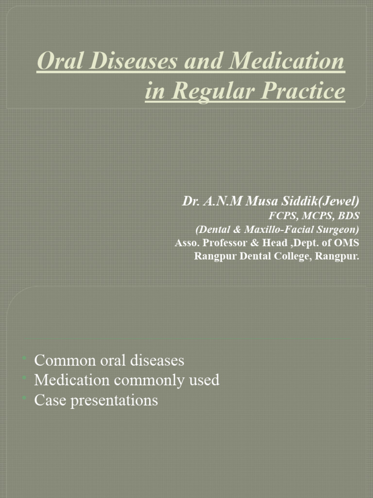 Medications in Regular Practice | PDF | Analgesic | Pharmacology