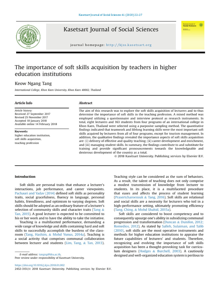 anres,+Journal+editor,+04+KJSS 2017 427+#2 | PDF | Critical Thinking ...