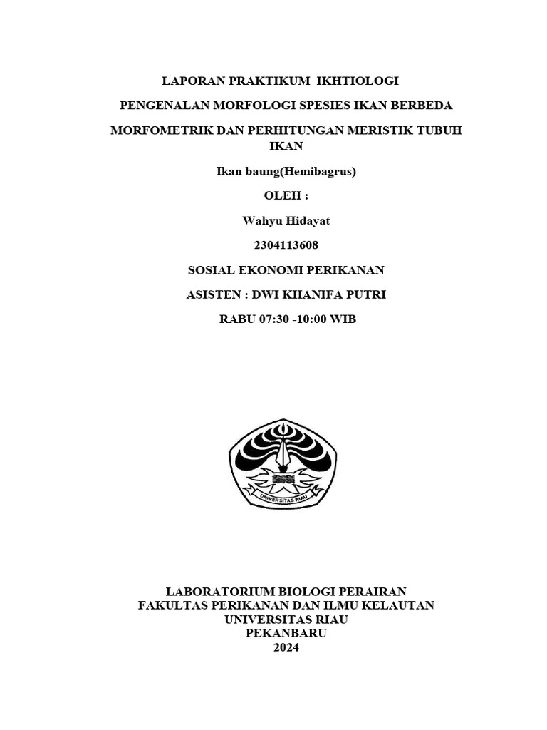 Baung Wahyu | PDF