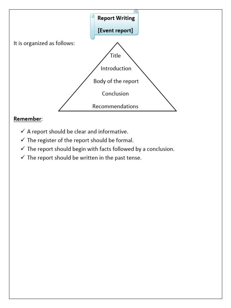 Report Writing New Sheet | PDF | Experience