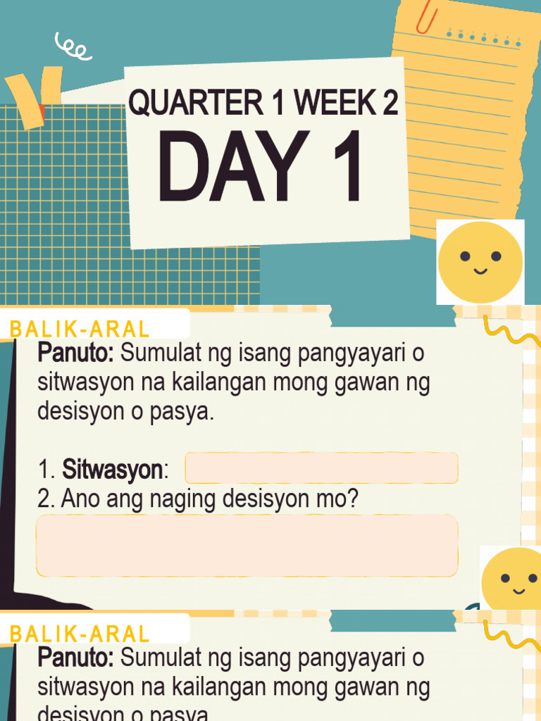 G6Q1 Week 2 Esp | PDF