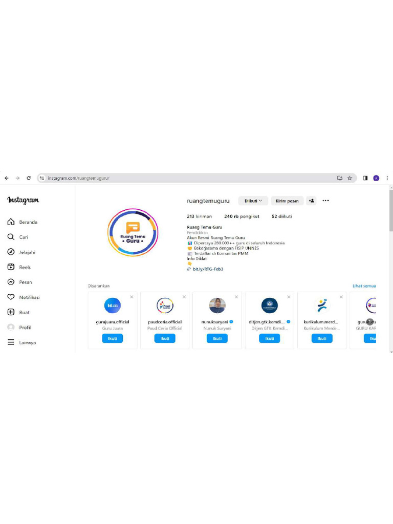 Ig Ruang Temu Guru | PDF