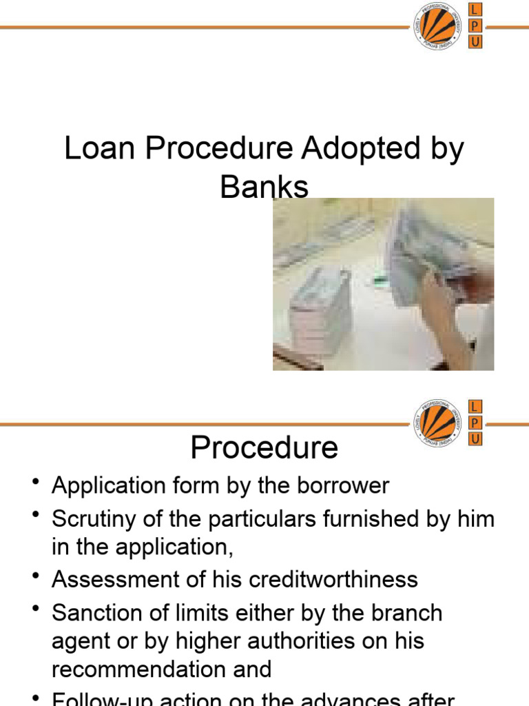 Loan Procedure | PDF | Banks | Credit History