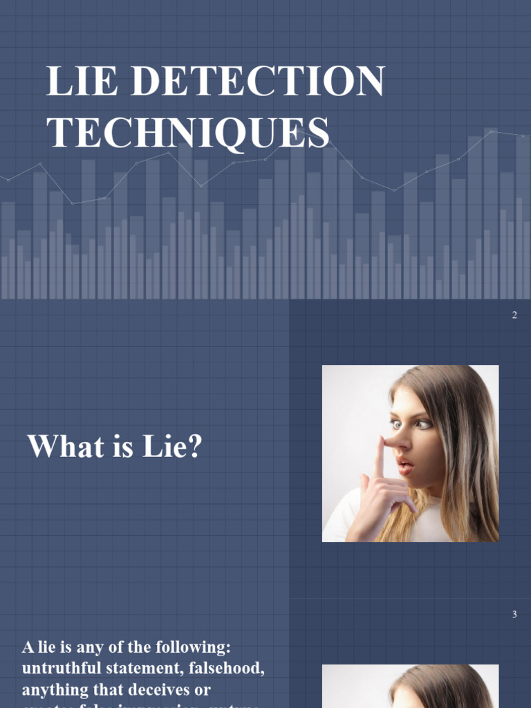 Chapter 1 Lie Detection Techniques Intro Pdf Lie Deception