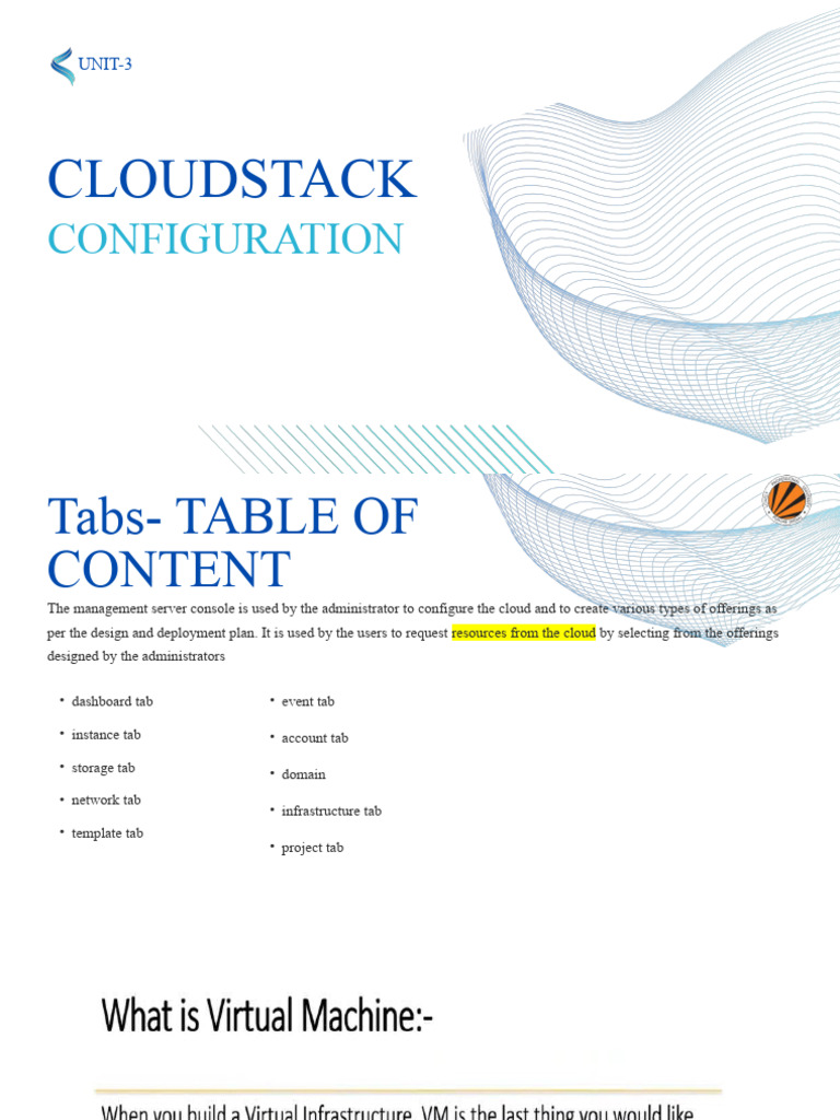UNIT 3 Int362 Tabs | PDF | Computer Network | Cloud Computing
