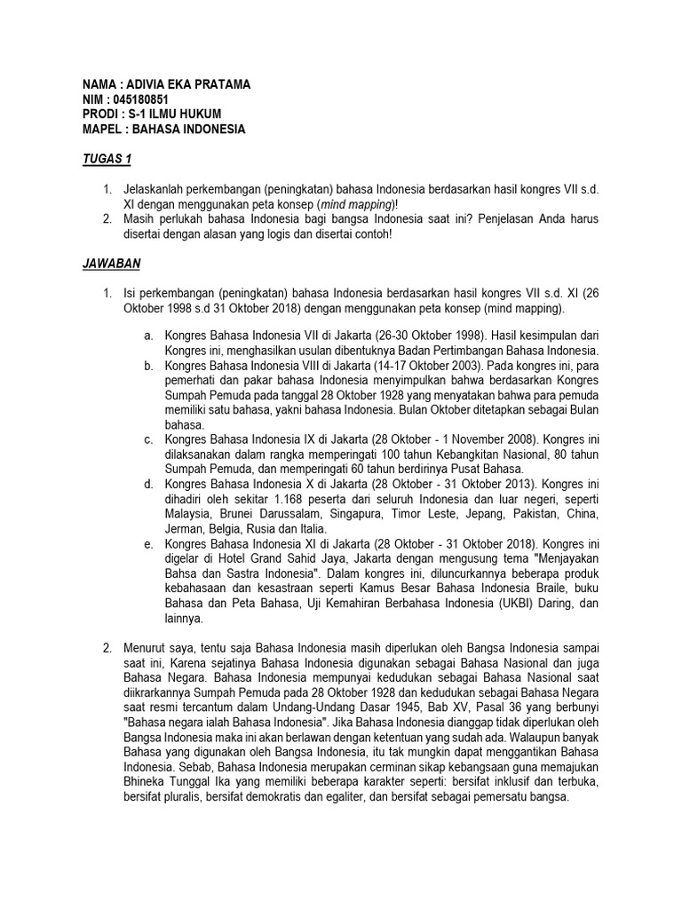 SESI 3 (BAHASA INDONESIA) | PDF