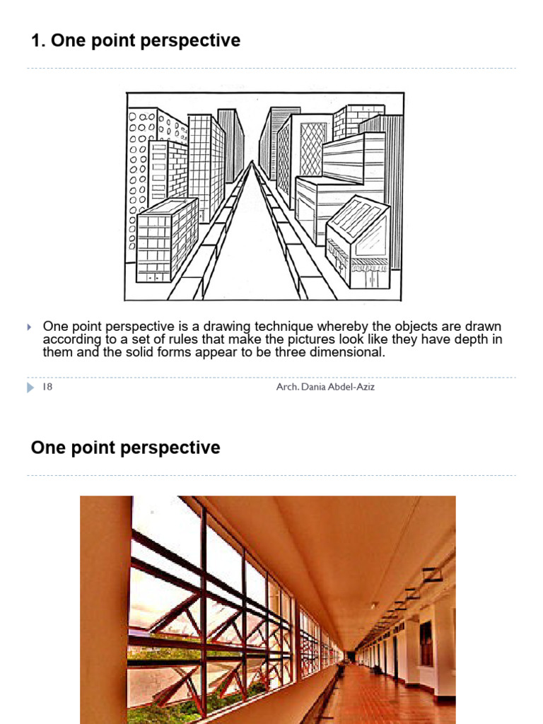 Perspective Fundamentals | PDF | Perspective (Graphical) | Drawing