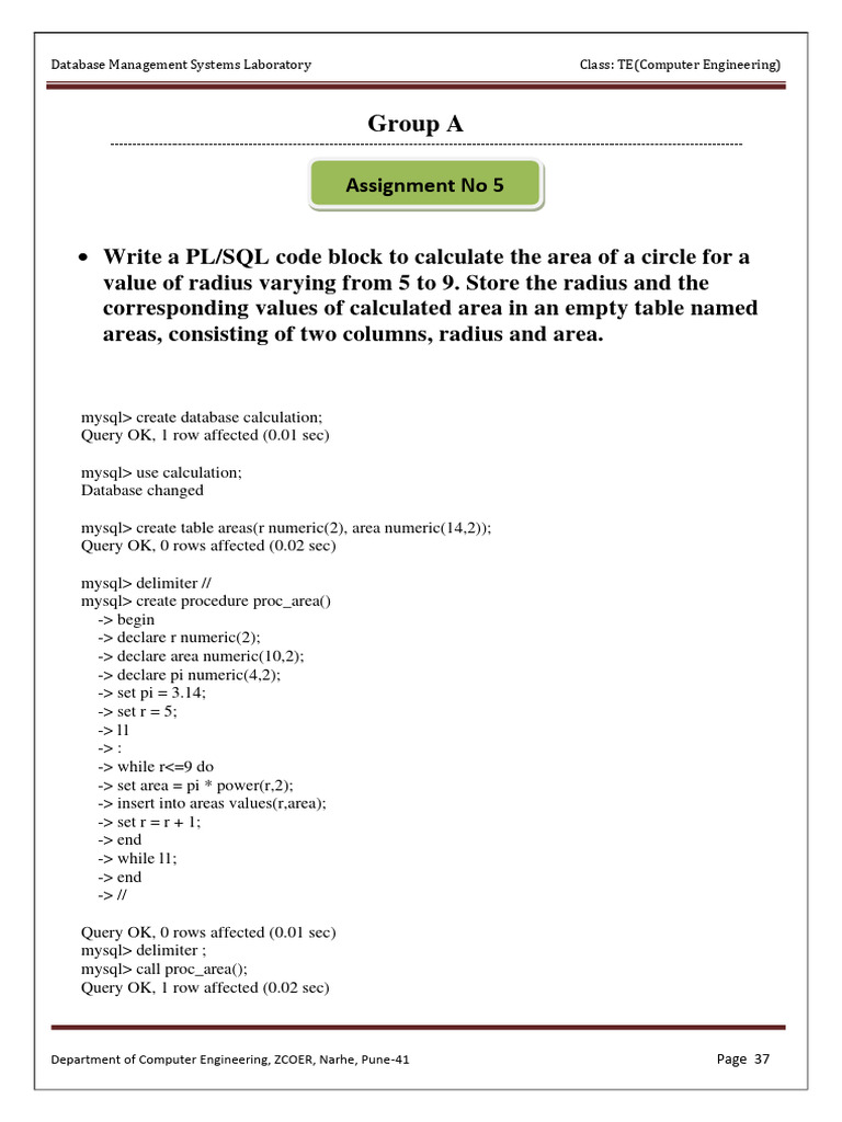 Dbms Exp 5 Theory | PDF