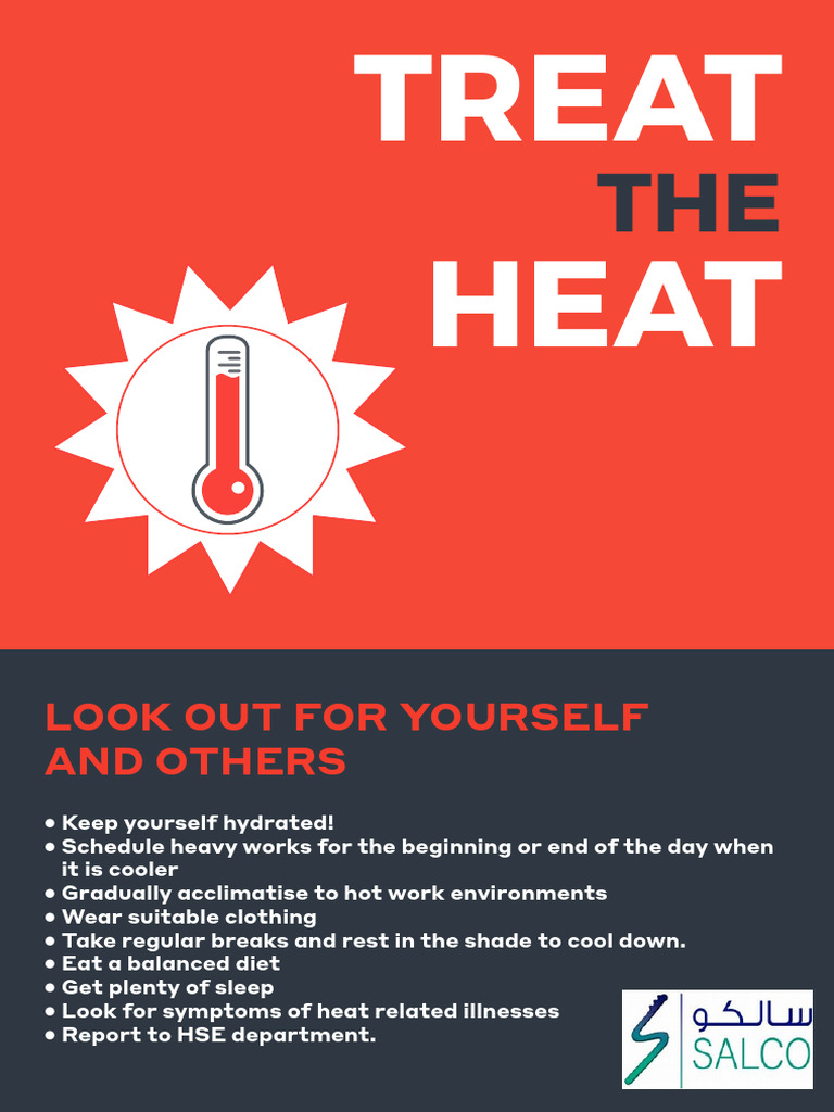 Treat The Heat Posters 1&2 | PDF | Self-Improvement | Wellness