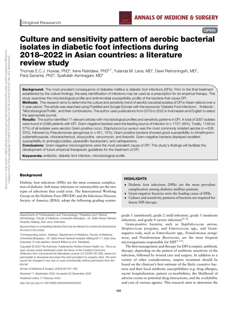Culture and Sensitivity Pattern of Aerobic.16 | PDF | Staphylococcus ...