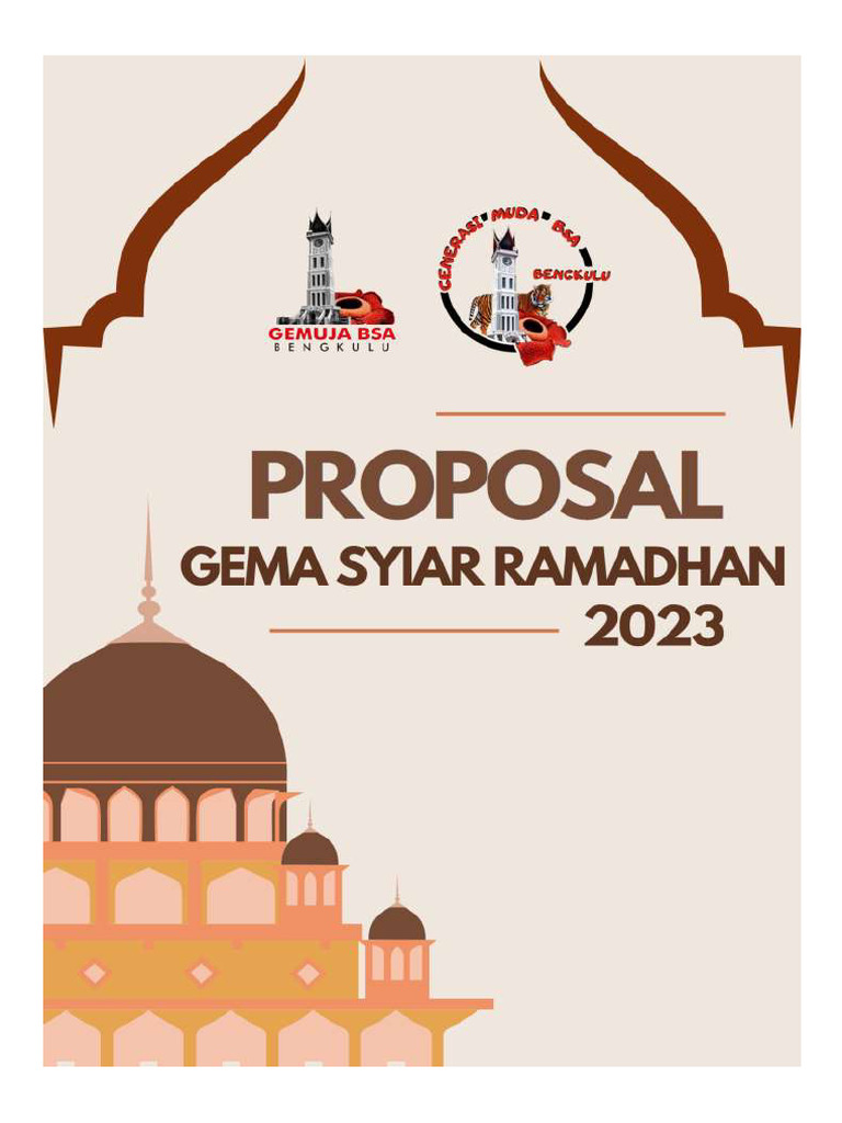 Proposal Gema Syiar Ramadhan | PDF