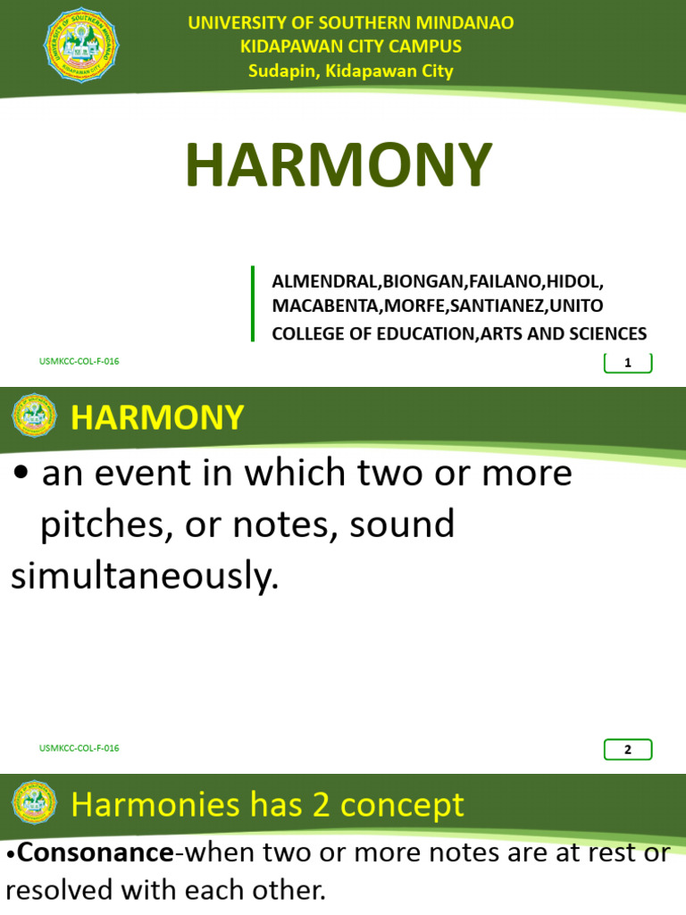 G2HARMONY PPT Final | PDF