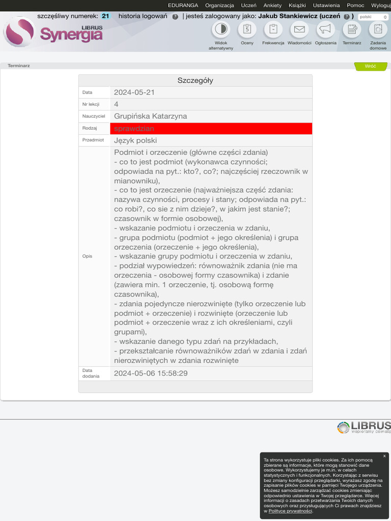 LIBRUS Synergia | PDF