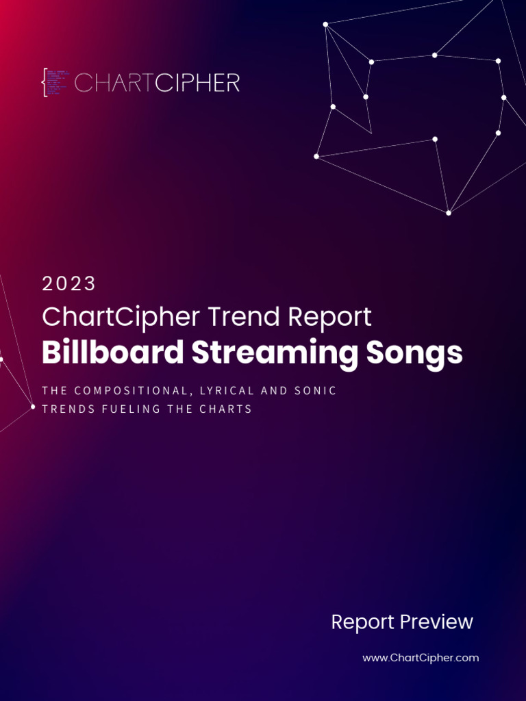 ChartCipher Streaming Songs Trend Report Preview | PDF | Chord (Music) | Hip Hop Music