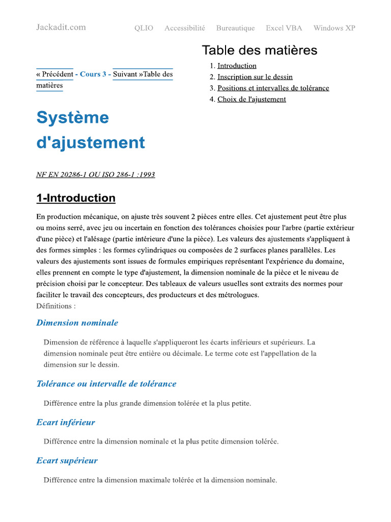 Ajustement | PDF
