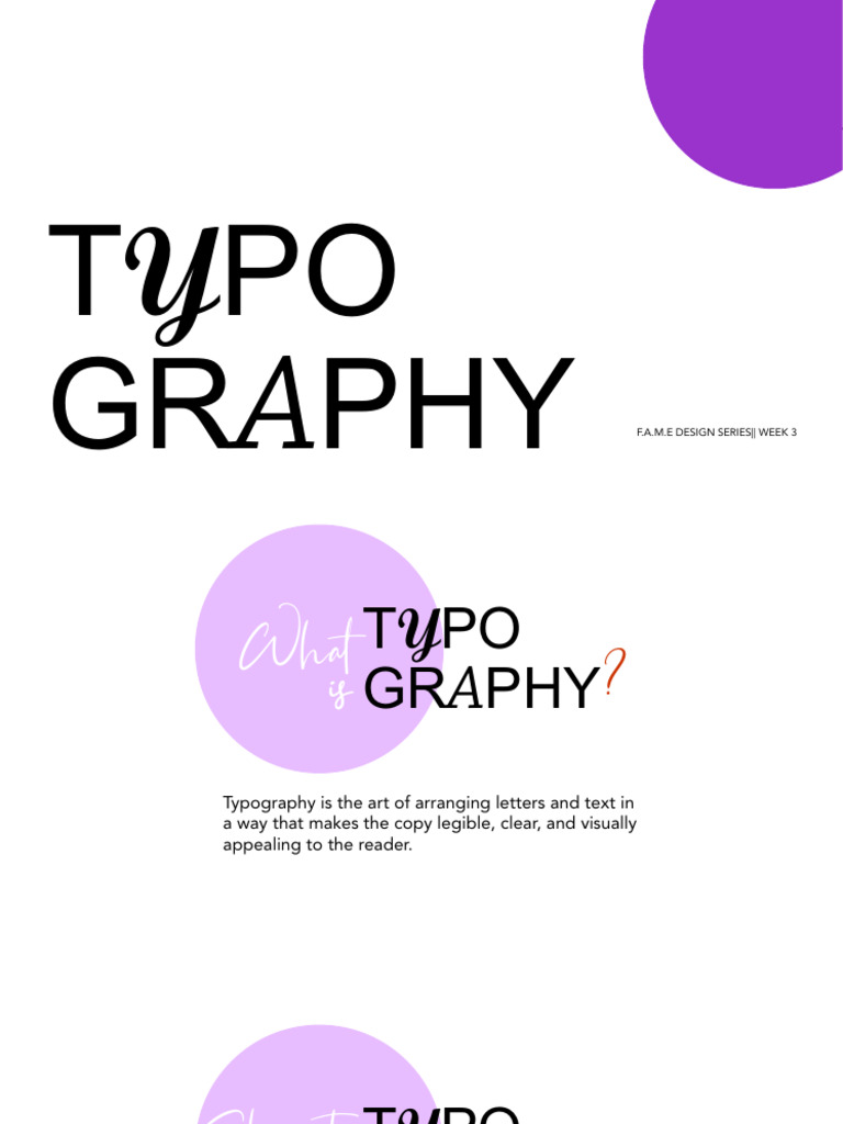 Typography in Design | PDF | Serif | Typefaces
