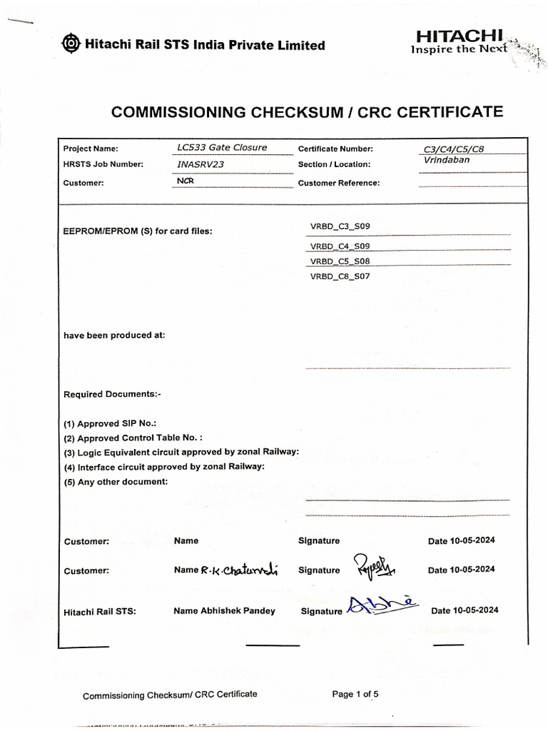 LC-533 Checksum CRC | PDF