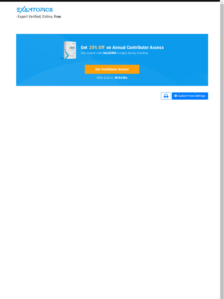 DP-203 Exam - Free Actual Q&as, Page 3 - ExamTopics | PDF | Databases | Apache Spark