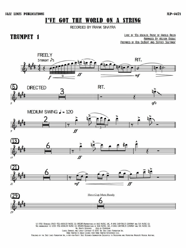 Trumpet 1 | PDF