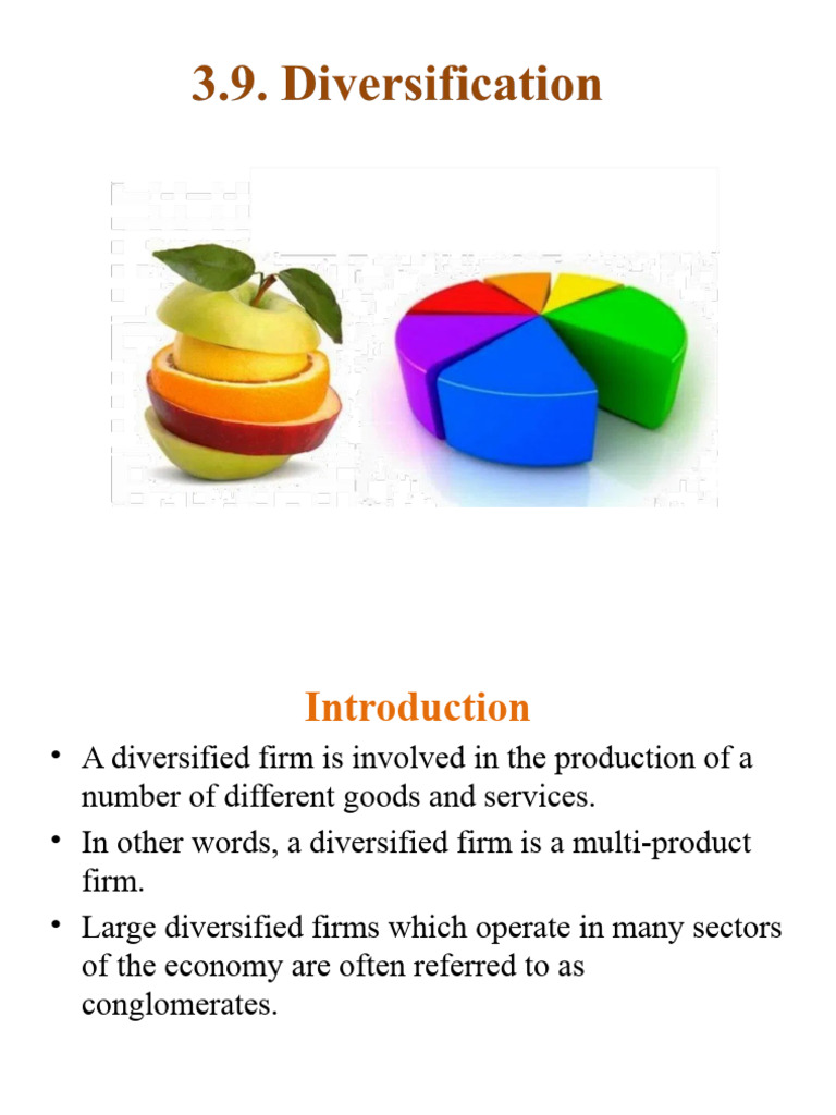 Understanding Diversification Strategies | PDF | Diversification ...