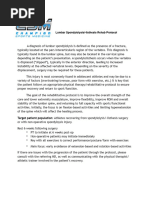ACDF Post-Op Physical Therapy Protocol | PDF | Anatomical Terms Of ...