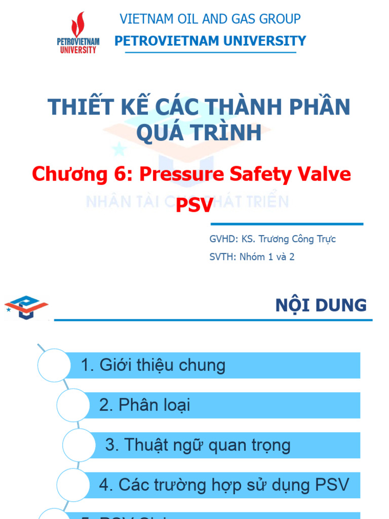 PSV presentstion | PDF