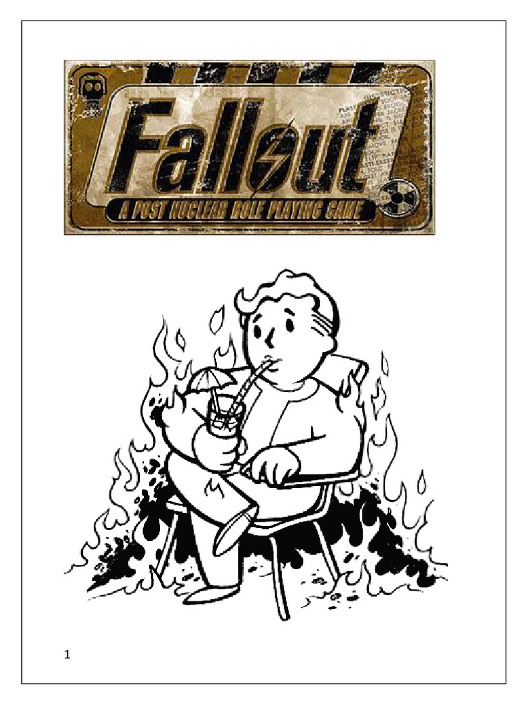 Fallout RPG Guide: Character & Gameplay | PDF