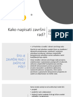 Primjer Diplomskog Rada | PDF