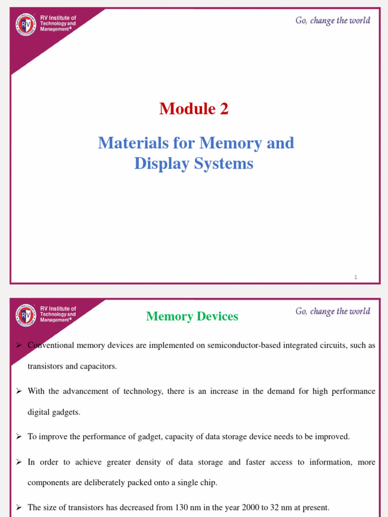 Organic vs Inorganic Memory Devices | PDF | Liquid Crystal | Oled