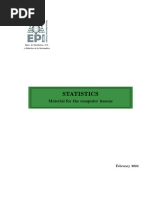 Minitab Session Commands: Appendix | PDF | Command Line Interface | Statistics