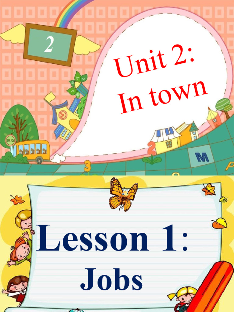 Unit 2 - Lesson 1 - Jobs | PDF