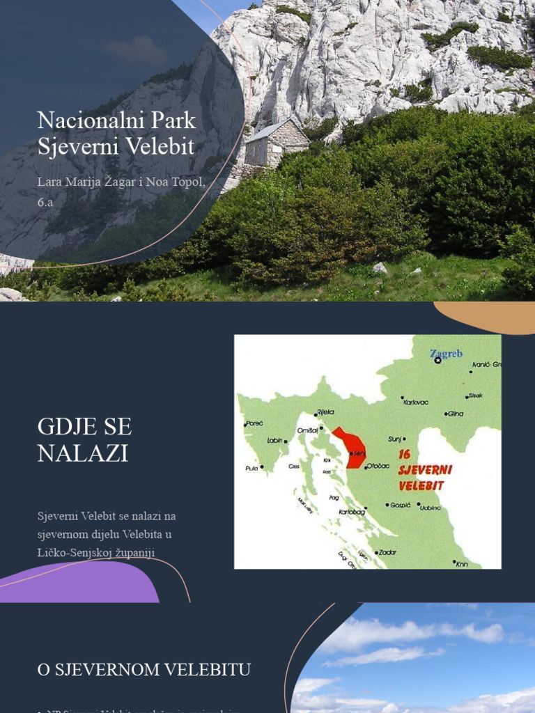 Prezentacija NP Sjeverni Velebit | PDF