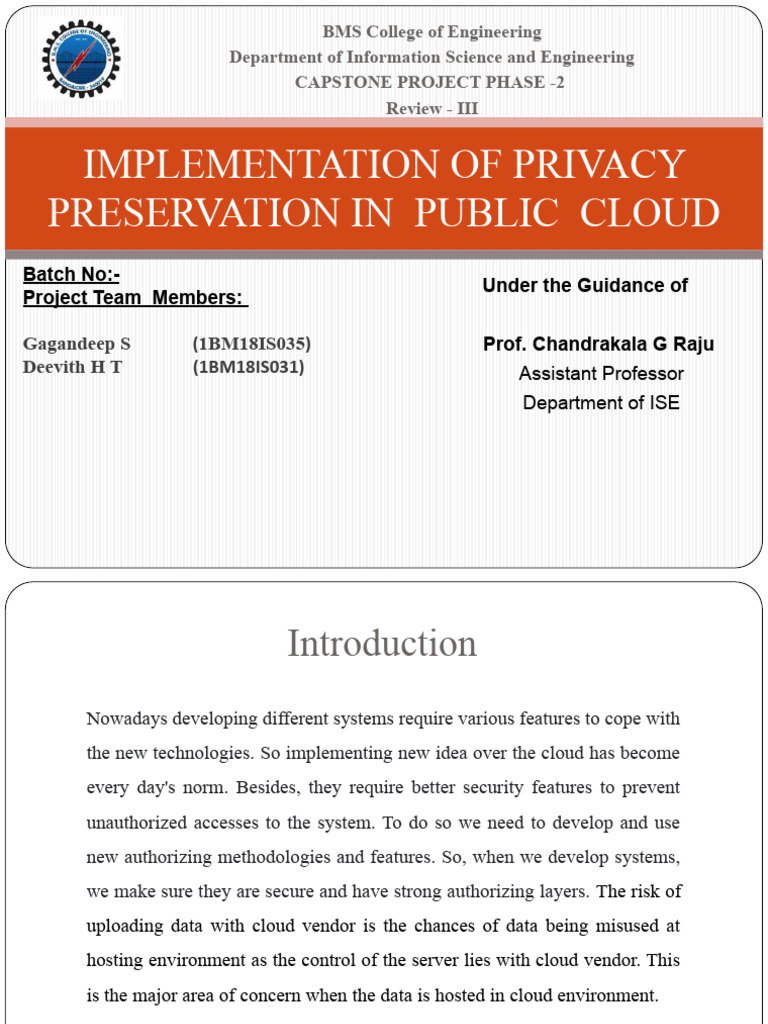 Capstone Project Phase 3 | PDF | Cloud Computing | Cryptography