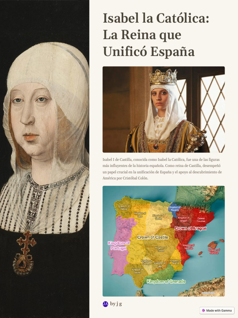 Isabel la Católica: Unificadora de España | PDF | España | Cristobal colon