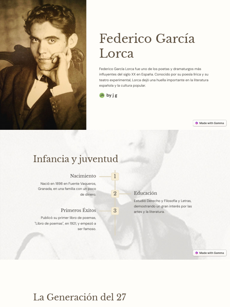 L8-3 Federico Garcia Lorca | PDF | Federico García Lorca