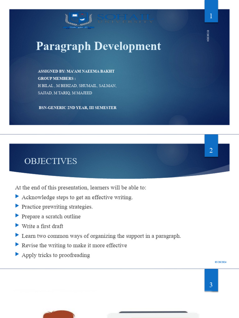 Paragraph Development (Bilal) | PDF | Proofreading | Paragraph