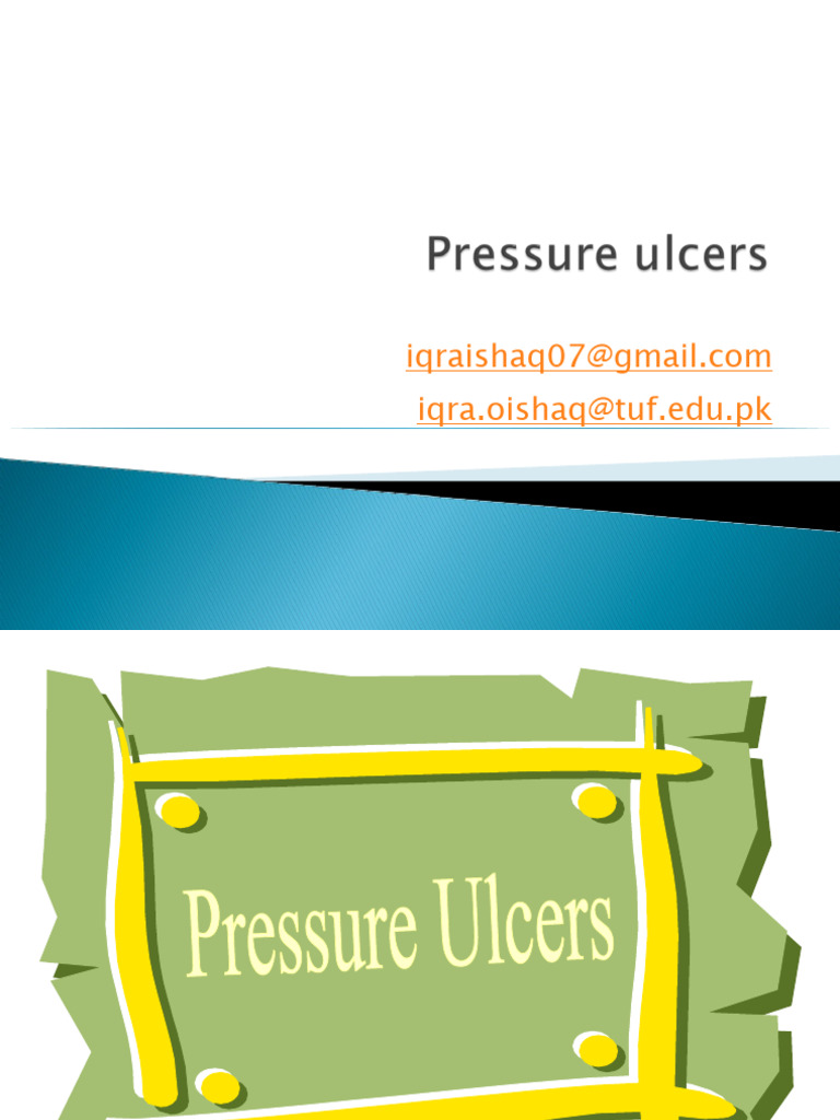 Pressure Ulcers | PDF | Anatomical Terms Of Motion | Clinical Medicine
