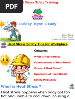Safety Moment Heat Stress | PDF