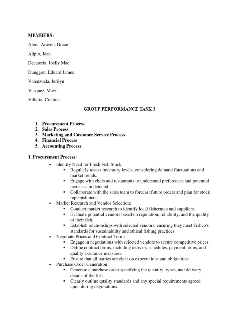 COMPAI Performance Task 3 | PDF | Receipt | Cash