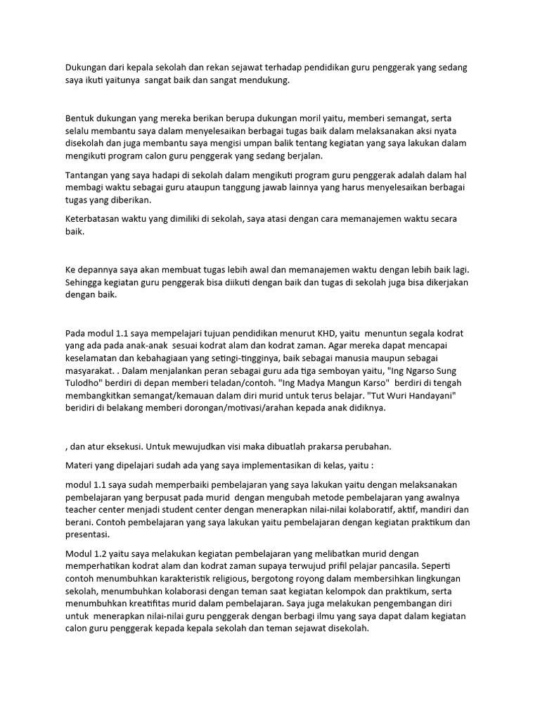 Dukungan Sejawat dalam Pembelajaran Mendalam | PDF