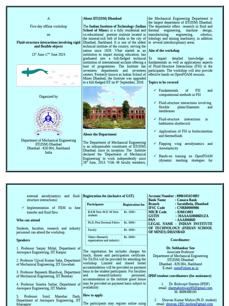Fsi Workshop Iitism June 2024 | Download Free PDF | Mechanical ...