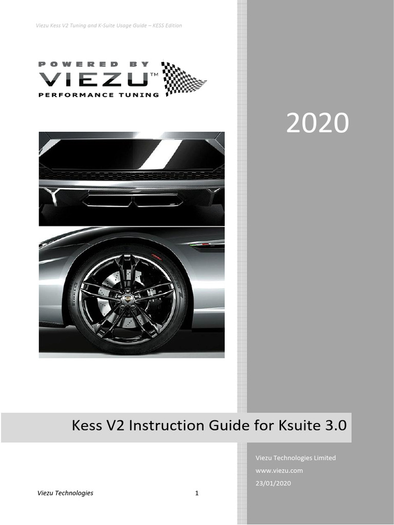 Kess V2 Tuning Guide Ksuite v1 2020 | PDF | Installation (Computer ...