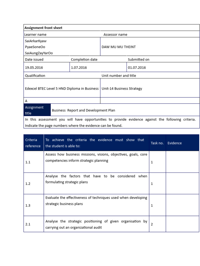Business Strategy PMG | Download Free PDF | Marketing | Market Segmentation